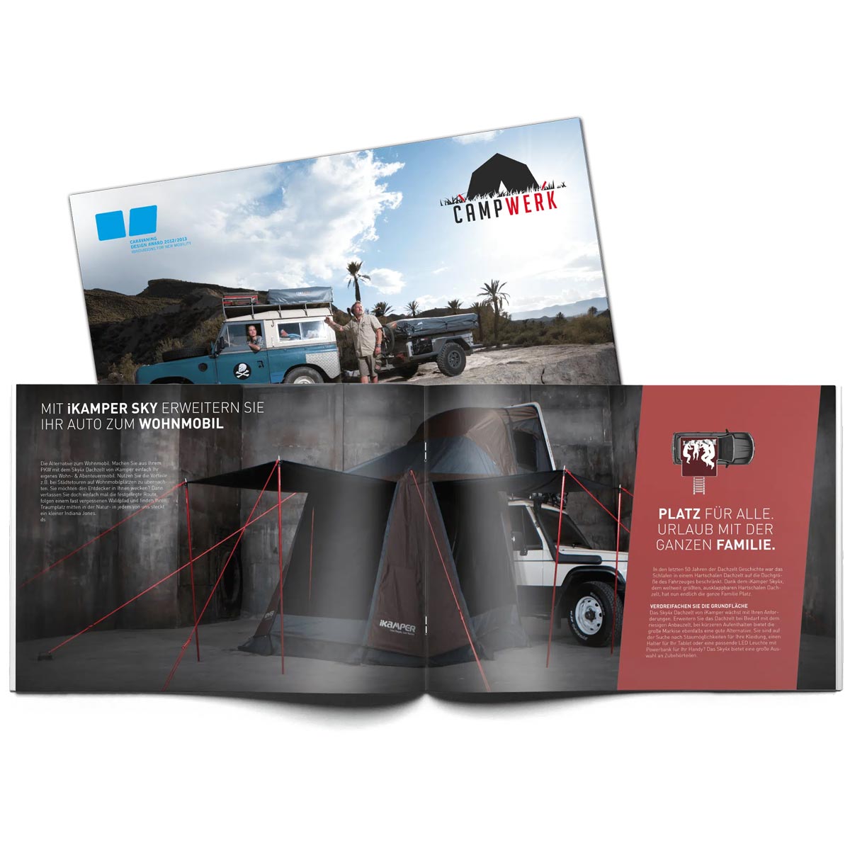 The Camping Brochure for Rooftop Tents and Tent Trailers - CAMPWERK
